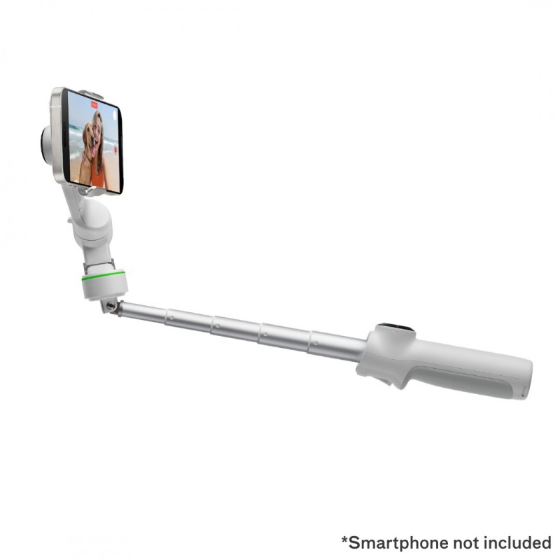 Insta360 Flow 2 Pro AI-Filmmaker Smartphone Stabilizer Creator Kit (Stone Gray)